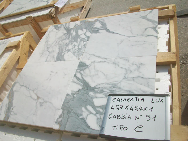 CALACATTA MARBLE TILES | MARBLE FLOORING | Marble Italia Ltd